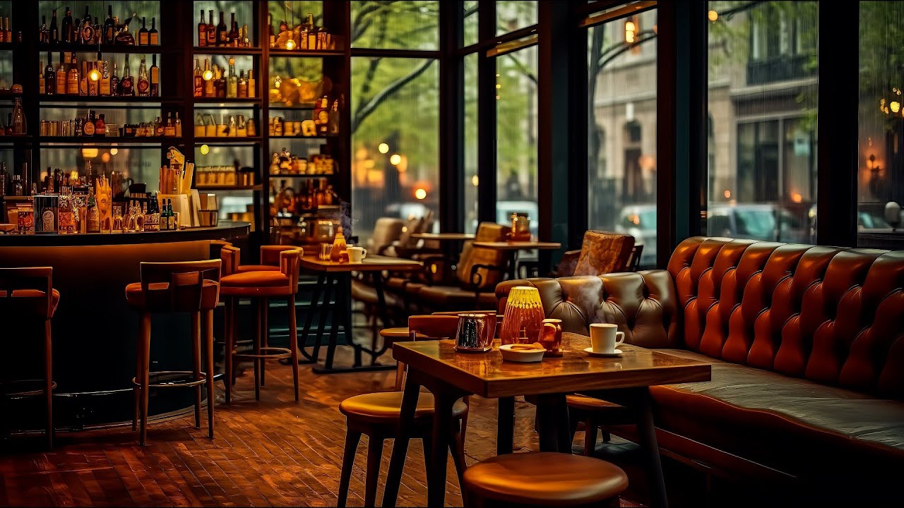 Slow Smooth Piano Jazz Music at Luxury Coffee Shop❄ Background Instrumental to Relax, Study, Work #4