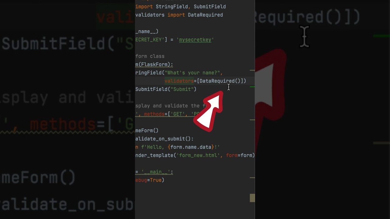 How to use WTF Forms in Flask | Flask tutorial Day 20  #flaskpython #coding