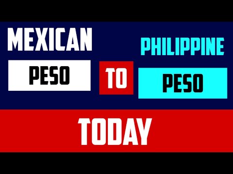 Mexican Peso to PHP (Philippines Peso)