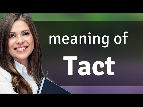 Tact — what is TACT meaning
