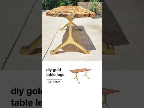 Making memorable moments happen with DIY table legs! β¨