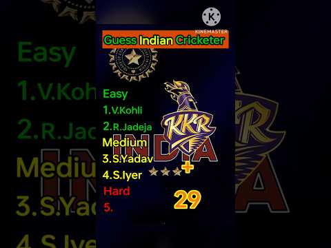 Guess Indian Cricketer by their IPL team logo and jersey no. #cricket #ipl #cricketshorts
