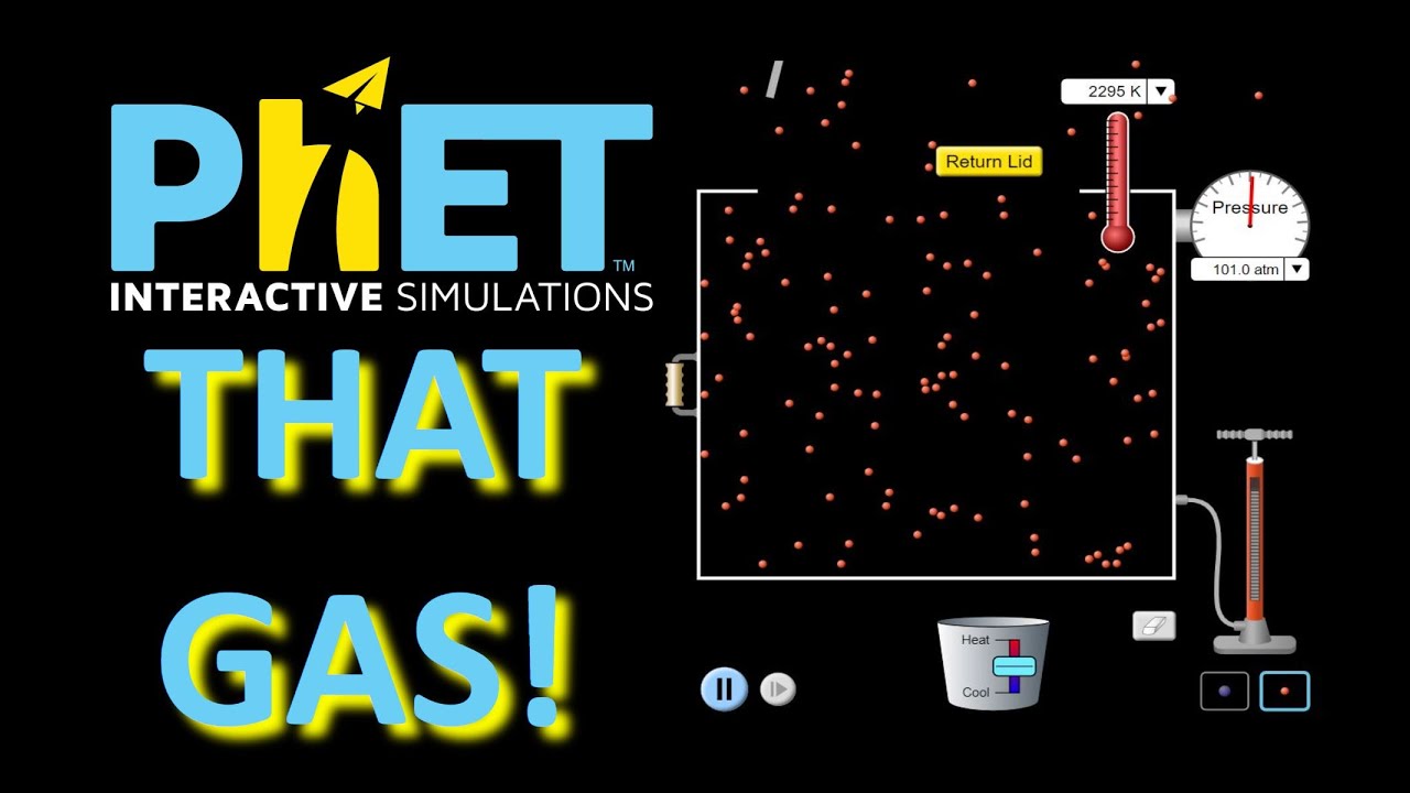 How to evaluate PHET gas lab data in Google Sheets using basic math functions