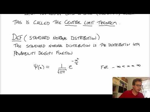 Normal Distribution and the Central Limit Theorem – Applied Probability ...