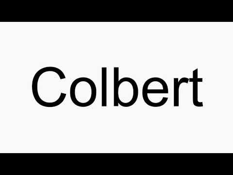How to pronounce Colbert