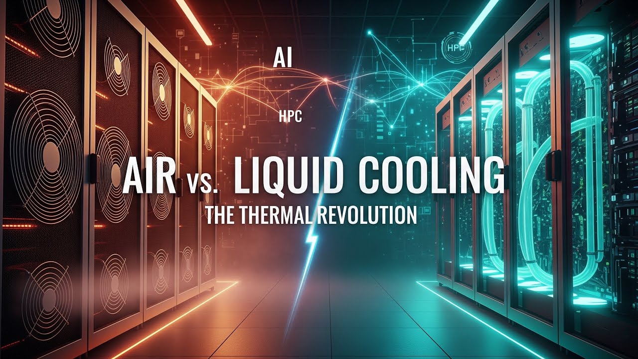 Air vs. Liquid Cooling in Data Centers: The Thermal Revolution