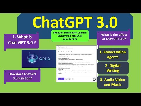 Chat GPT 3.0 – Research Knowledge and Information