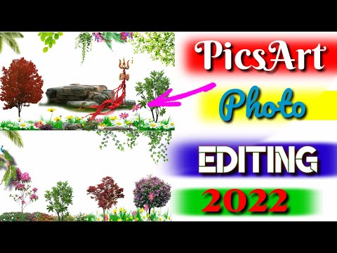 Tree Png Photo Frame Editing 3D Effect||In PicsArt Editing Tutorial 2022#Picsartediting#cooltechravi