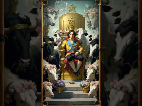 King of Pentacles Meaning in 20 Seconds #tarotcards