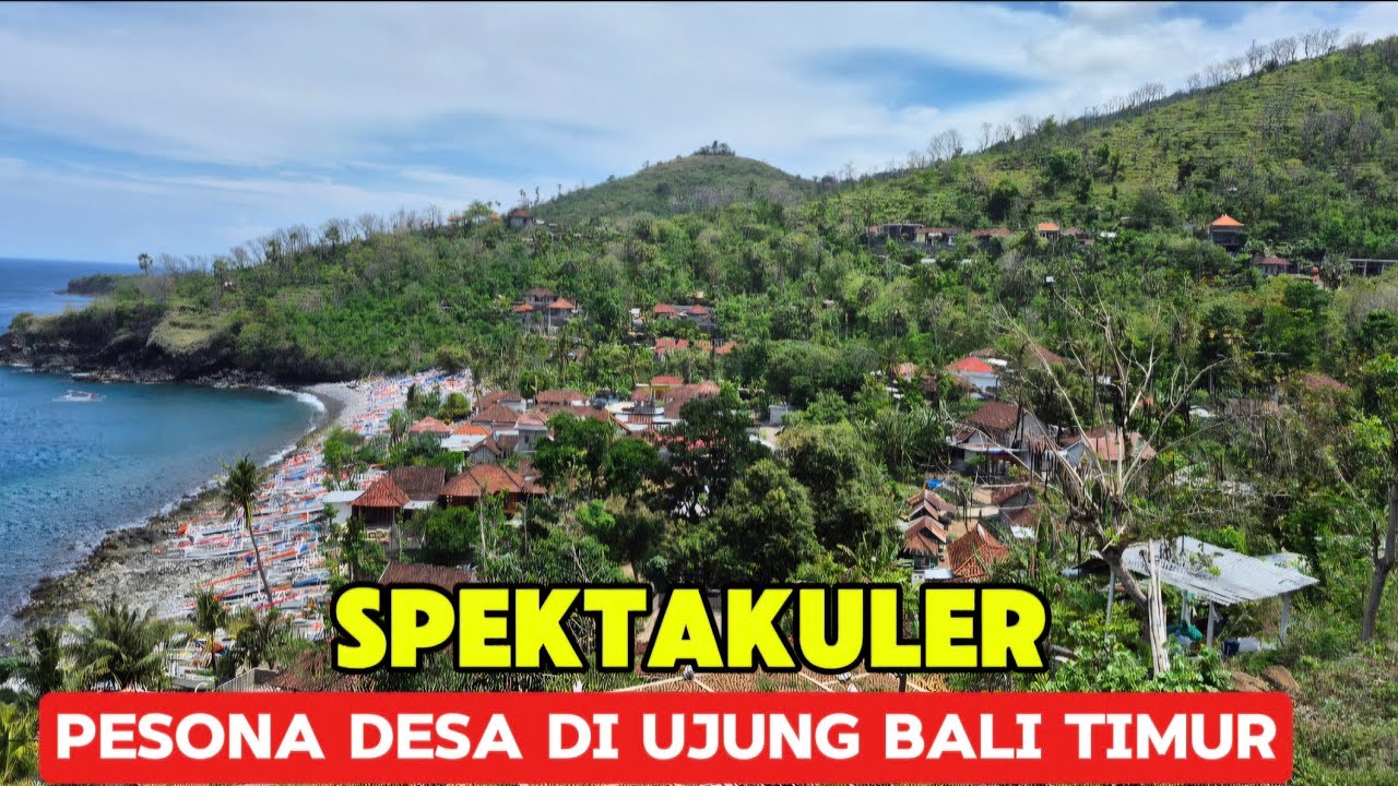 Few people know the natural charm of East Bali || SERAYA VILLAGE TRAIL TO AMED