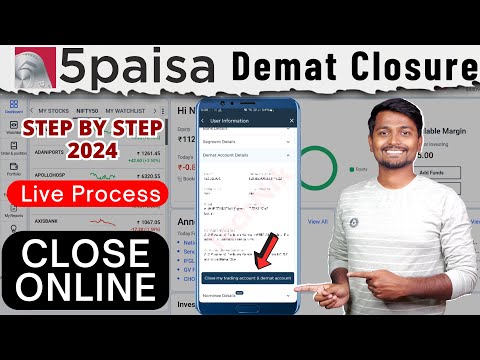 How To Close 5 paisa Account Online | 5 paisa demat account closing | 5paisa account close online