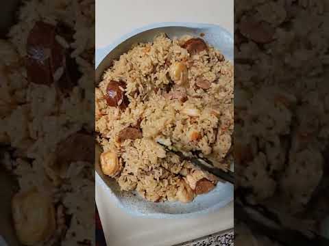 Jambalaya Rice Mix ( Sausage & Shrimp added) Neilly's #shorts