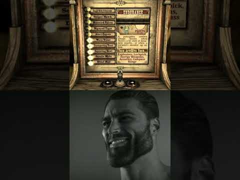 SPECIAL stats in Fallout New Vegas ranked #shorts