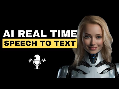 INCREDIBLE Fast AI Real Time Speech to Text Transcribtion - Build From Scratch