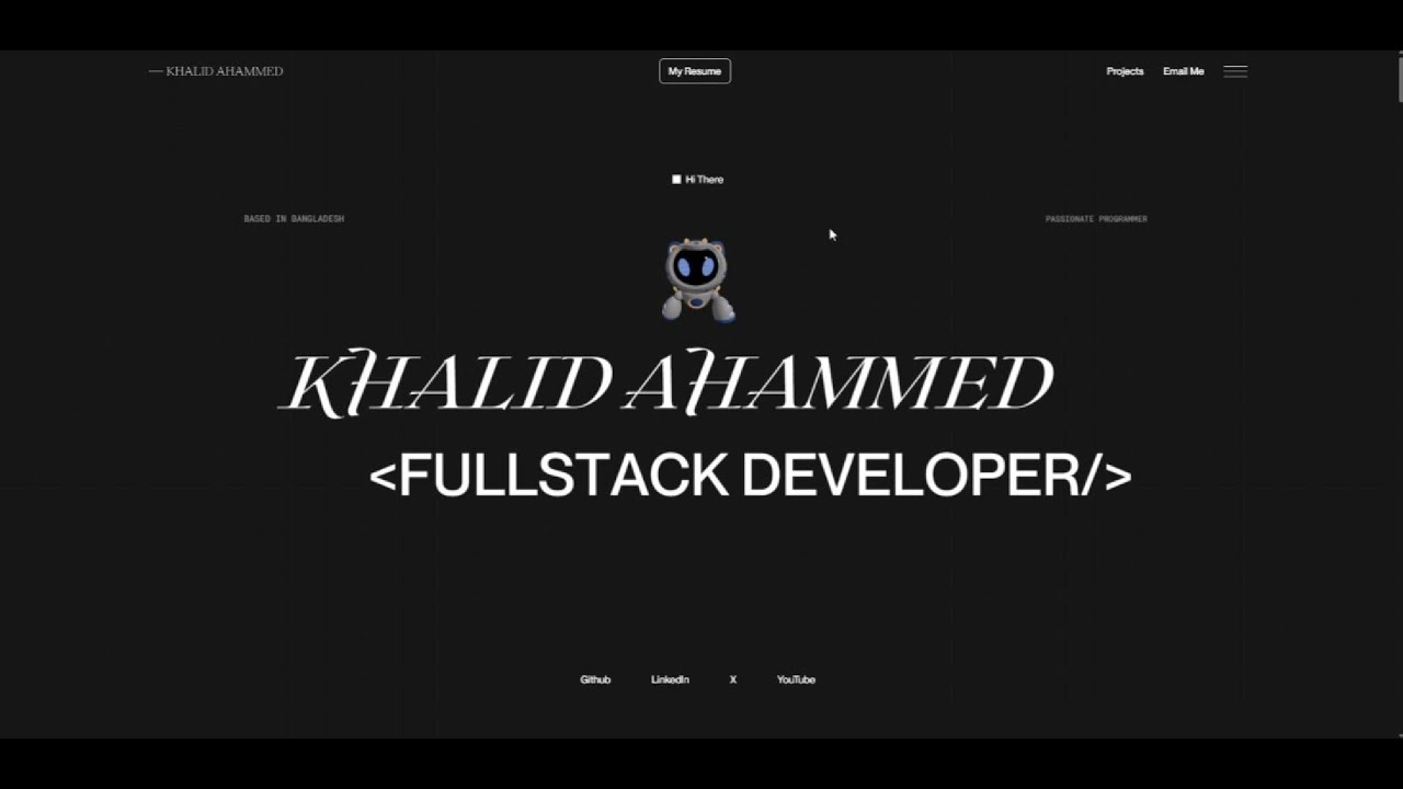 Khalid's Portfolio Overview