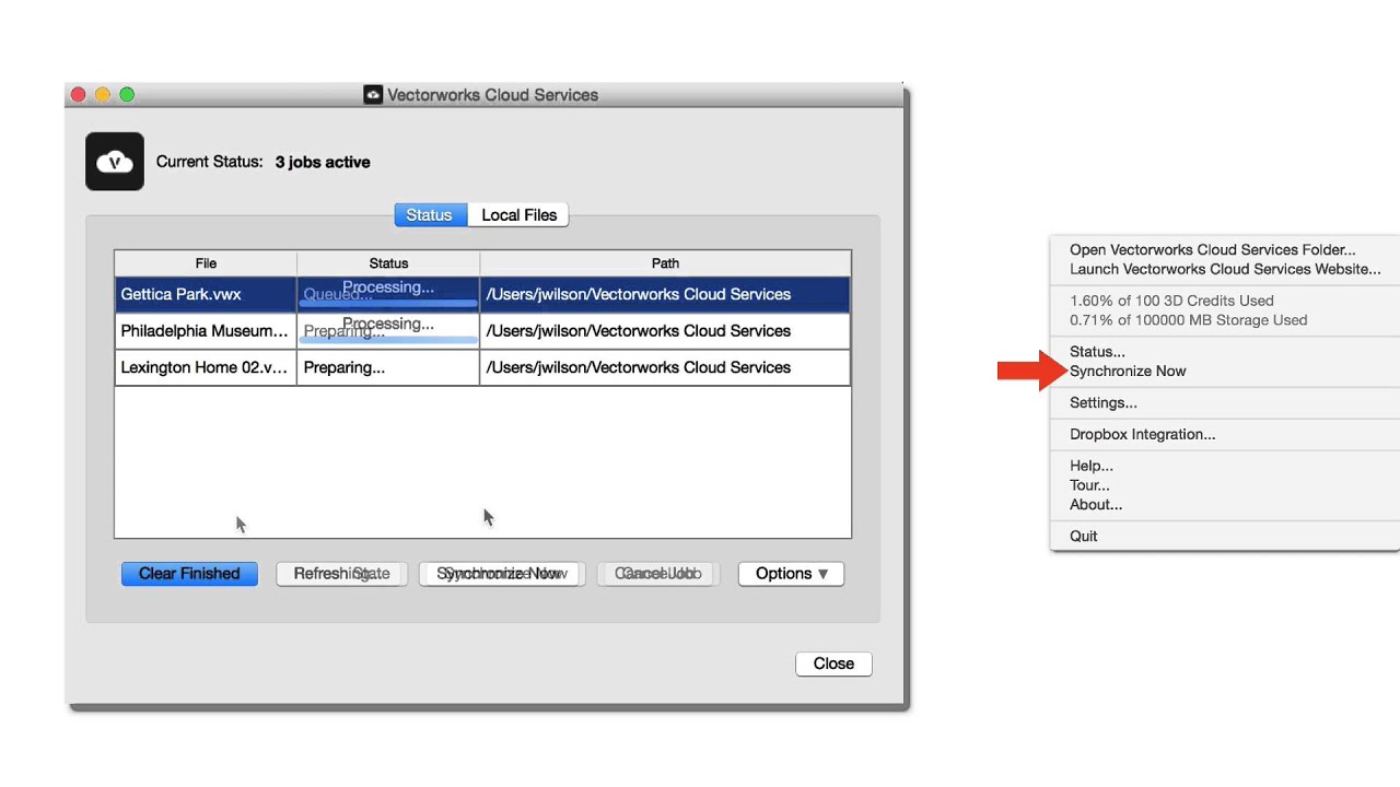 Cloud Services Desktop App