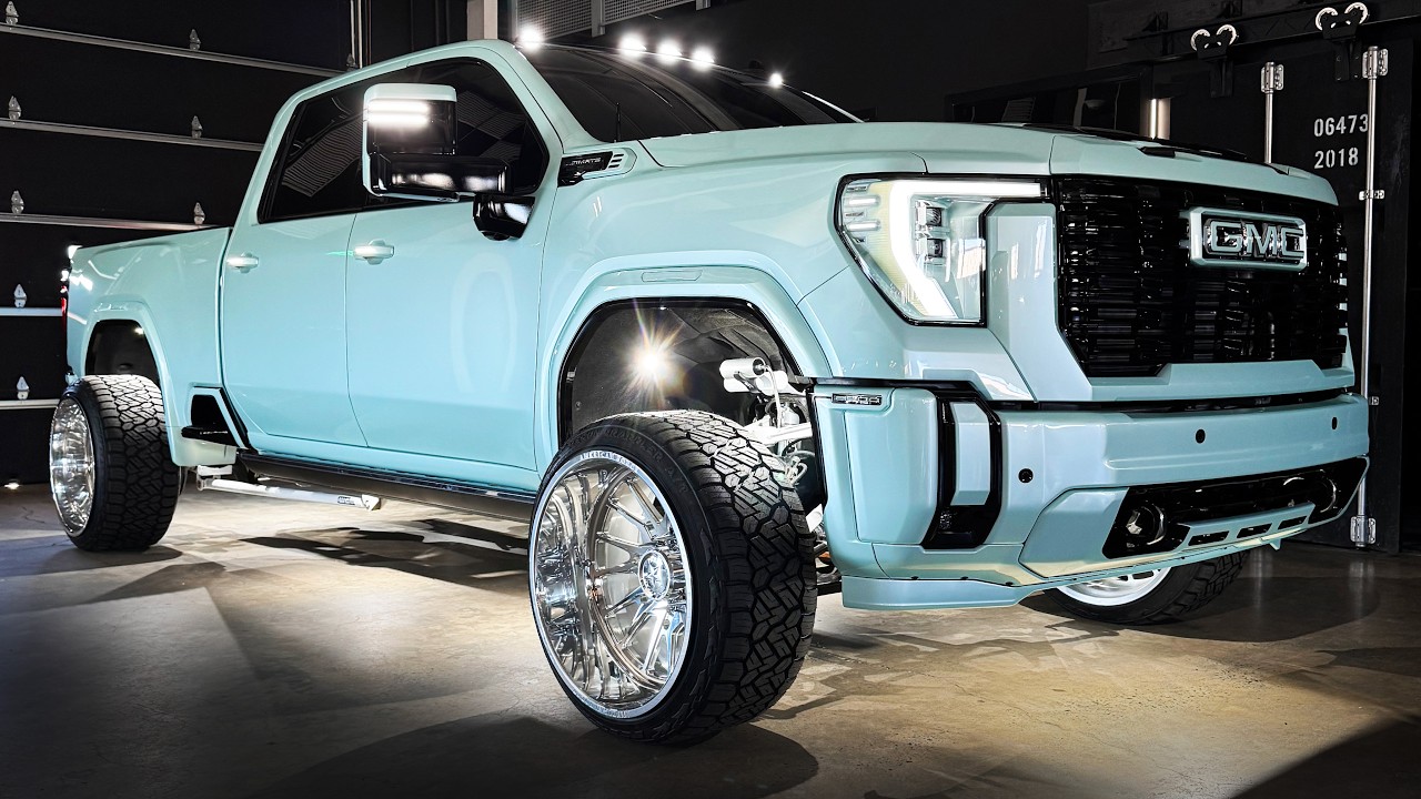Building A 2026 Pearl Blue Duramax in 10 Minutes
