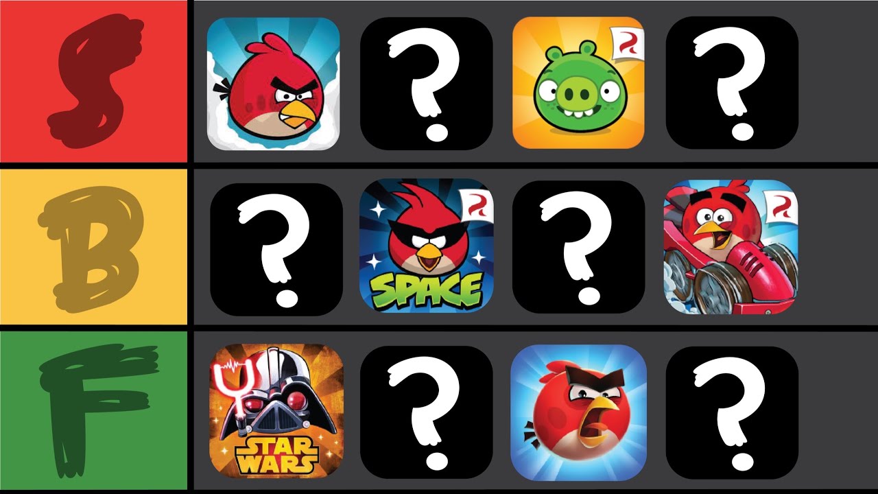 I played and ranked EVERY Angry Birds game so you don't have to...