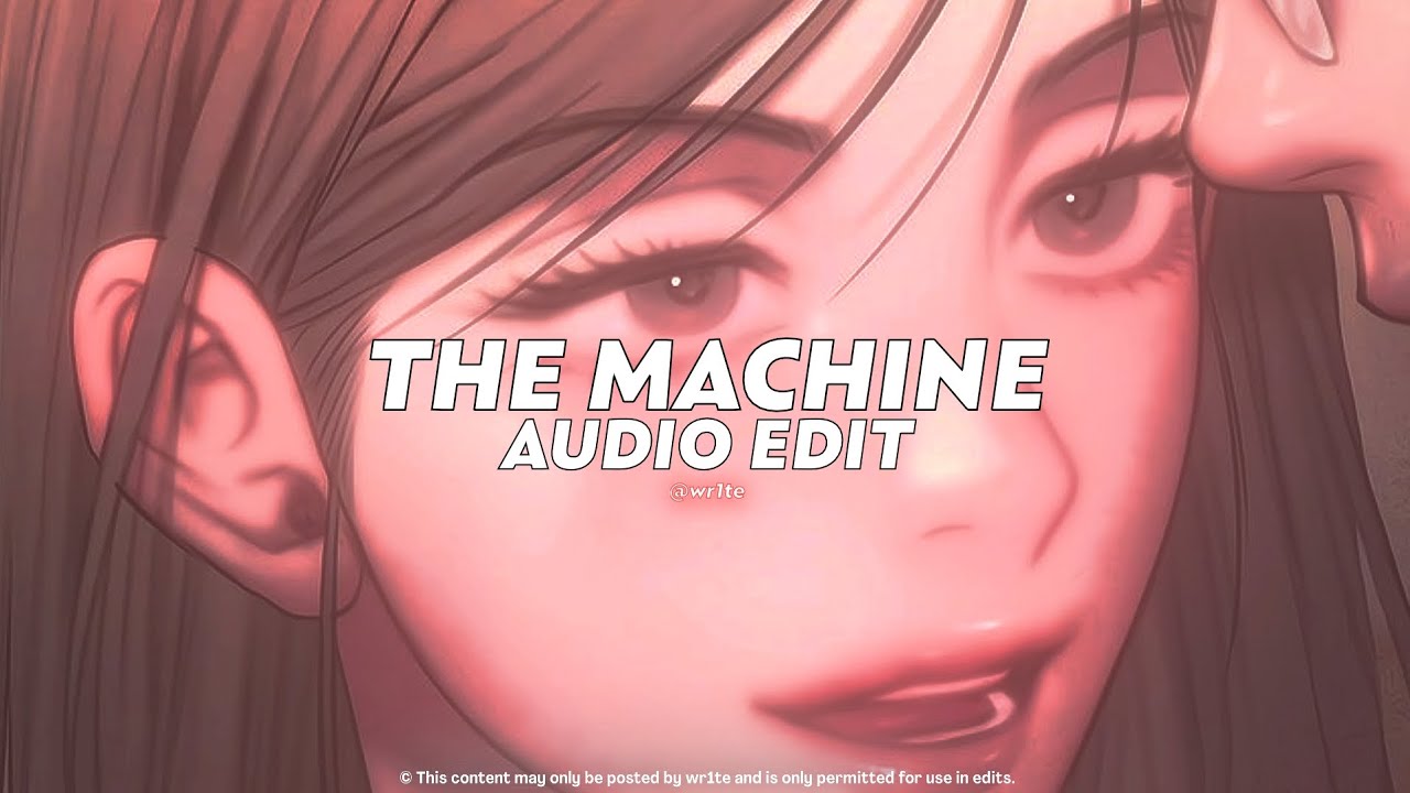 the machine (tiktok version) || reed wonder & aurora olivas [ edit audio ]