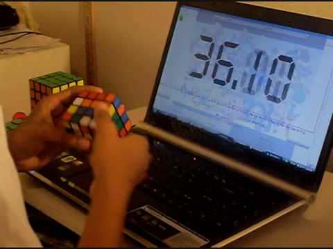 [New Cube 01] 4x4x4 Average of 5 --- 1:42.28, sub-1:25 single