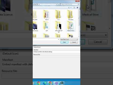 C# How to change Application Default Icon | Learn C-Sharp | @DataScience2023