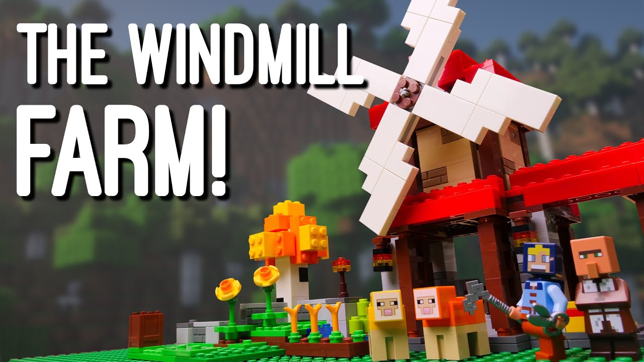 The Windmill Farm! LEGO Minecraft 21262