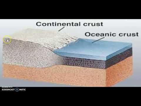 OCEAN CRUST VS CONTINENTAL CRUST