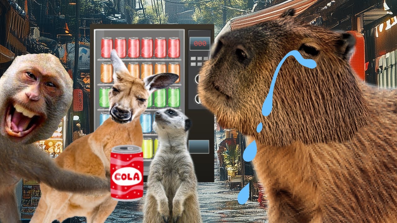 The Great Cola Heist: A Capybara's Misadventure with Monkeys | Galaxy.ai