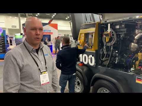 Putzmeister: New trailer concrete pumps TK1000 Series | World of Concrete 2022