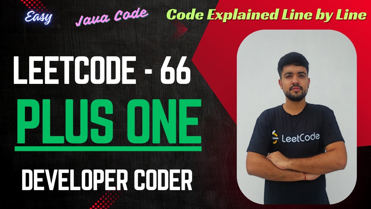Plus One | LeetCode 66 | Java Code | Developer Coder
