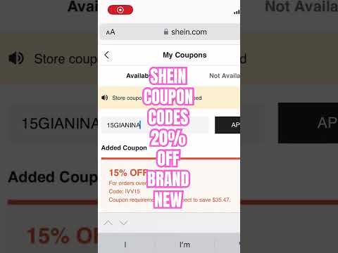 20% OFF SHEIN COUPON CODES | SHEIN DISCOUNT CODES 20 OFF #shein #sheincouponcodes