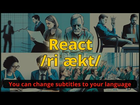 React meaning with 5 examples