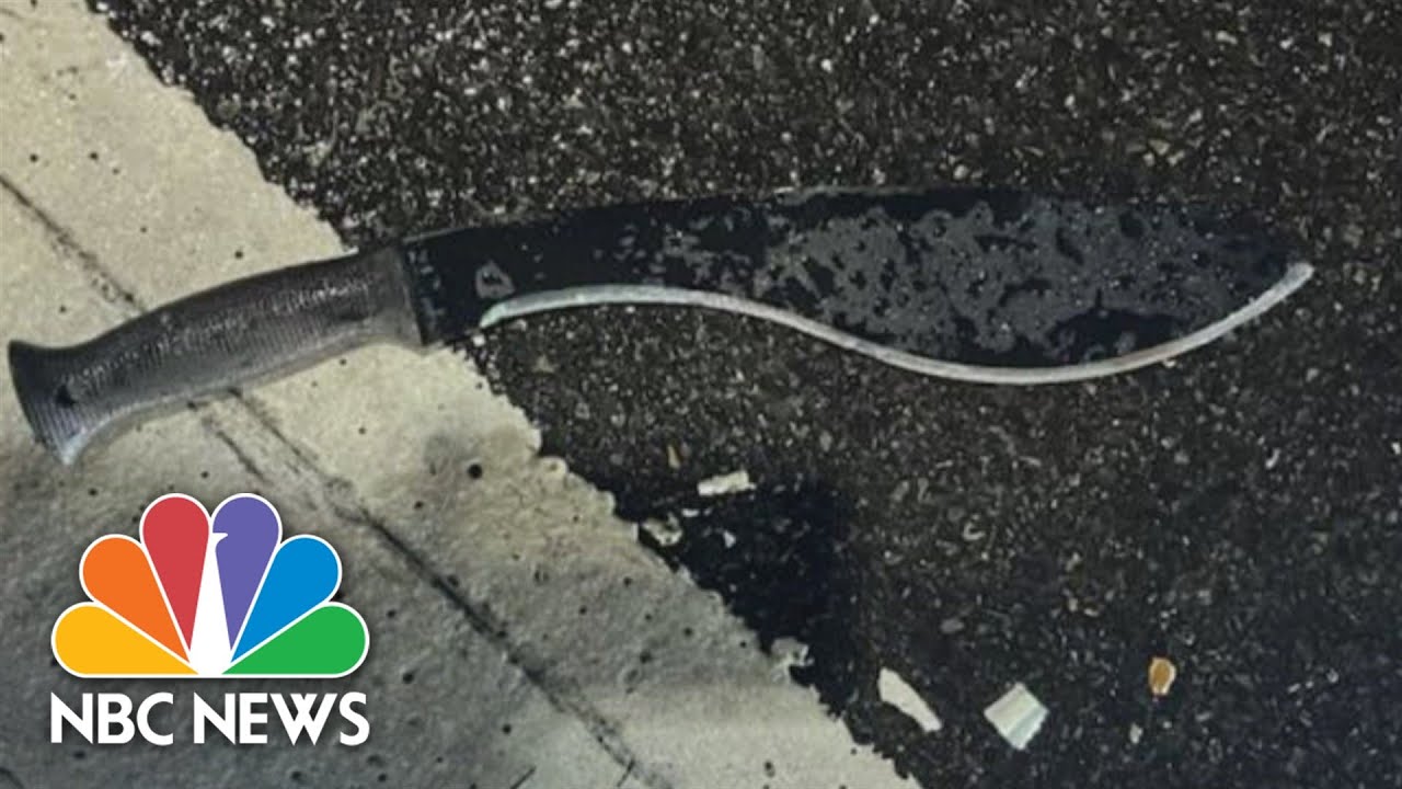 Charges filed against suspect in Times Square machete attack