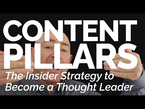 Are Content Pillars the secret to becoming a thought leader?