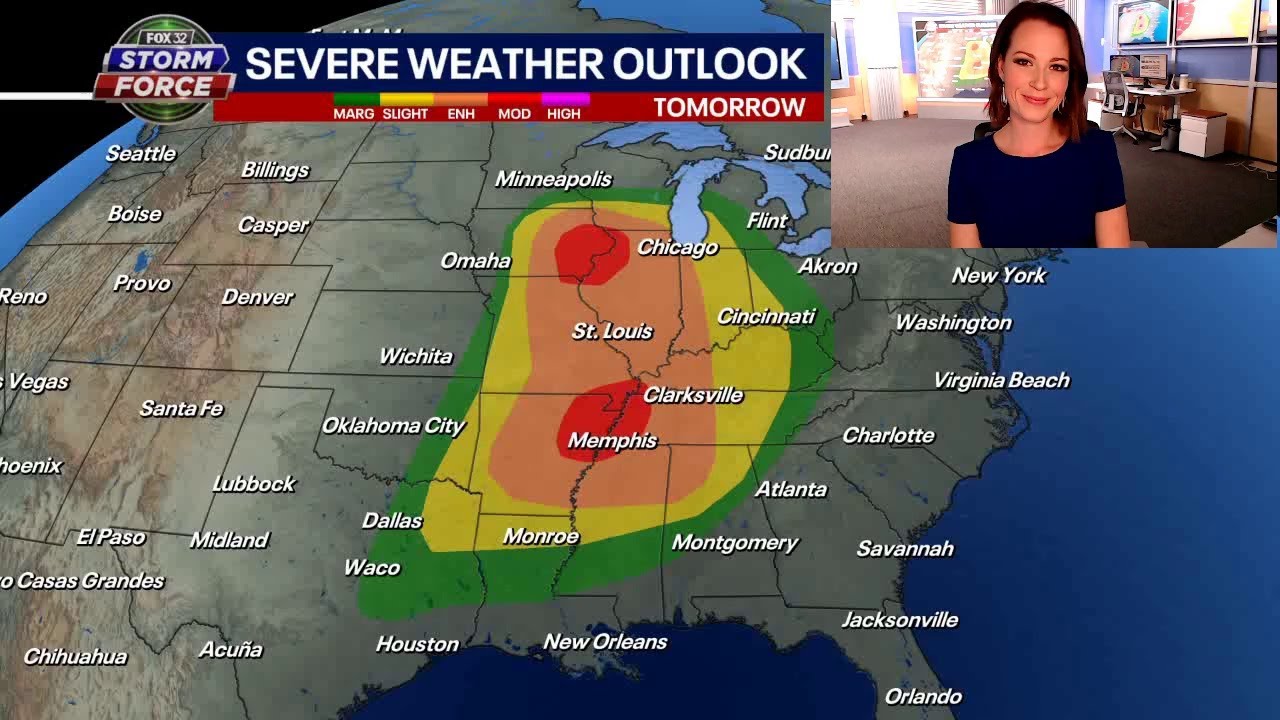 Chicago weather: Possible tornadoes in the forecast