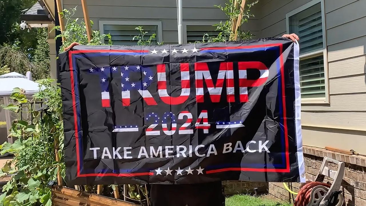 2024 Flag, 2 PACK Tr🇺🇸mp Flags 3x5 Outdoor