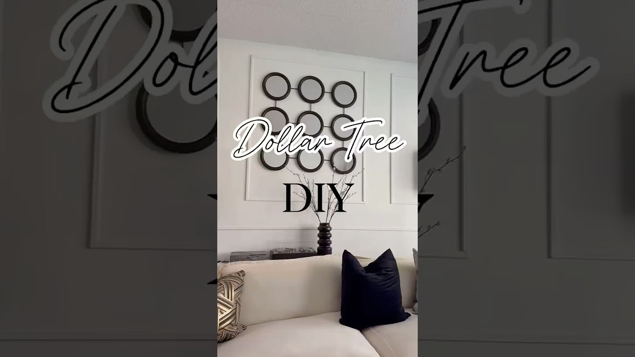 ✨$9 Dollar Tree DIY✨ Budget home decor idea! #homeguide #diyprojects #diy #dollartreediy #homedecor