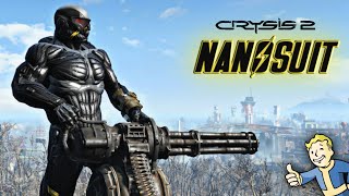 CRYSIS 2 Nanosuit Mod Full Overview at Fallout 4 Nexus - Mods and community