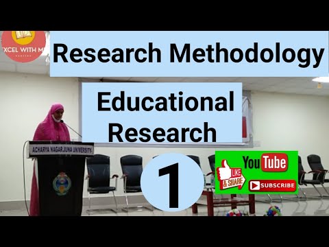 Research Methodology || Meaning, Aims, Definitions, Need, Nature & Scope of Educational Research ||