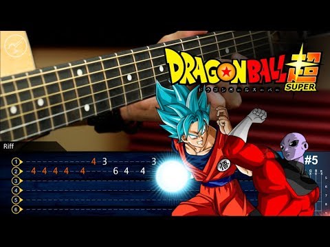 Dragon Ball Super | Goku Vs Jiren Theme (ultimate Battle) - Guitar Tabs ...