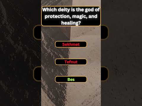 Which Egyptian God Is the Deity of Protection, Magic, and Healing? - Expert Level Quiz