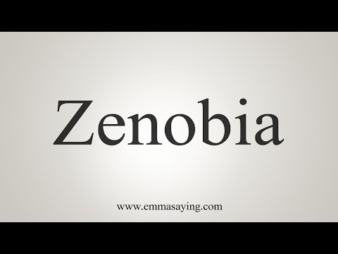 How To Say Zenobia