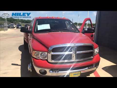 2004 Dodge Ram 3500 Red #U1100 FULL HD