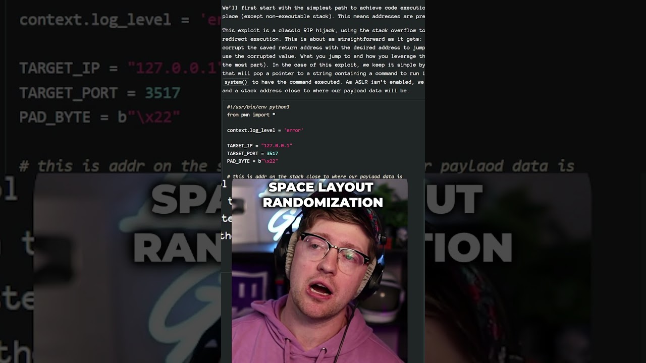 Memory Addresses are Random.
