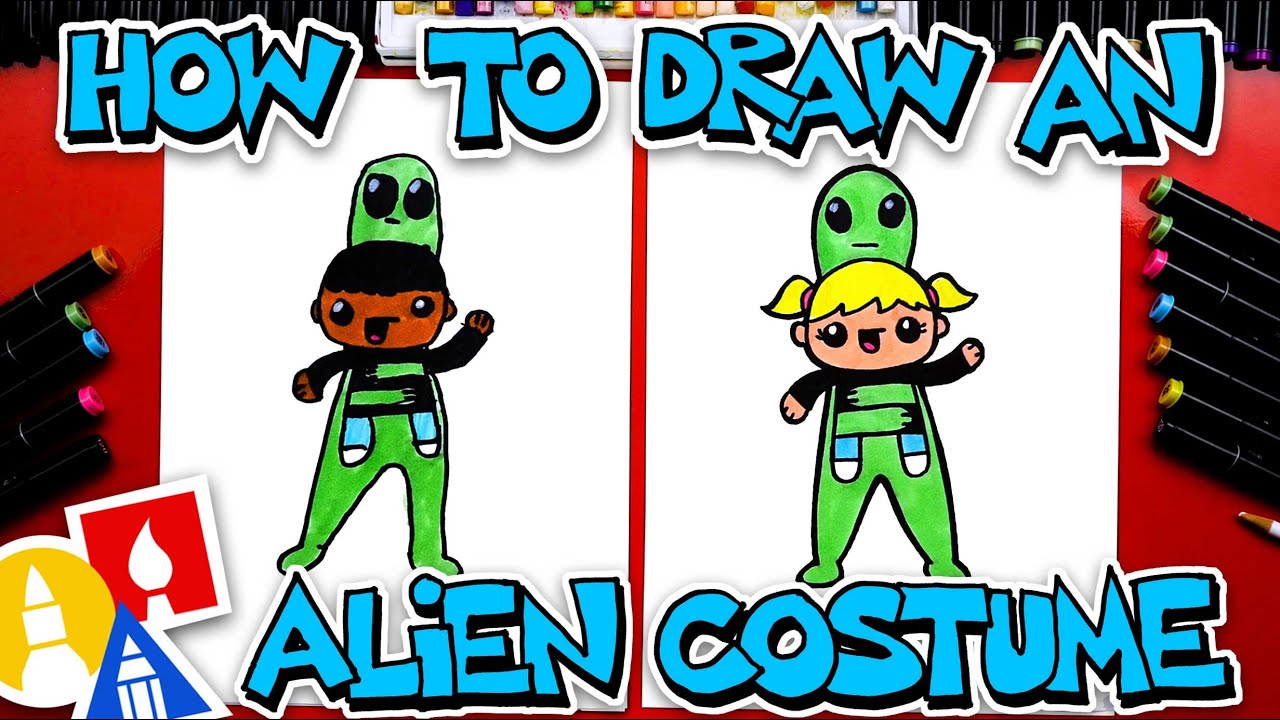 How To Draw An Alien Costume