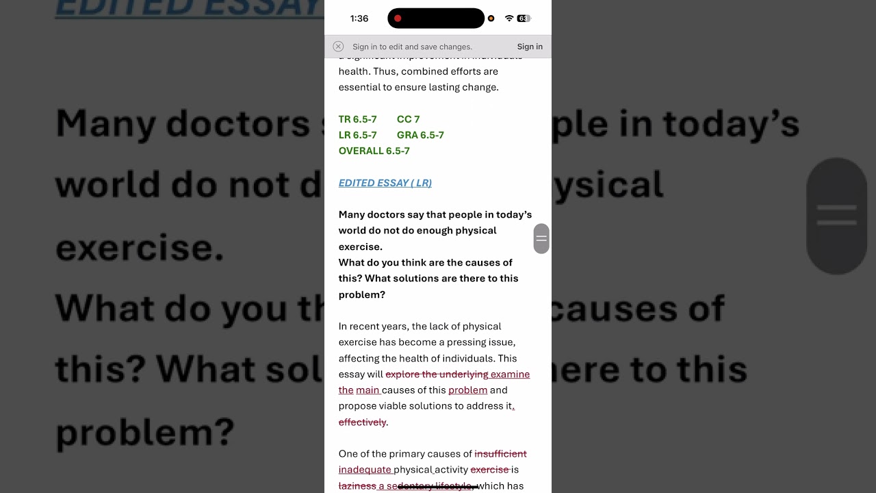 IELTS writing PDF with band 7+ essays