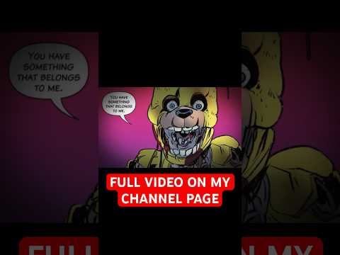 (COMIC DUB) Springtrap’s Revenge (Clip from “FNAF: The Twisted Ones”)