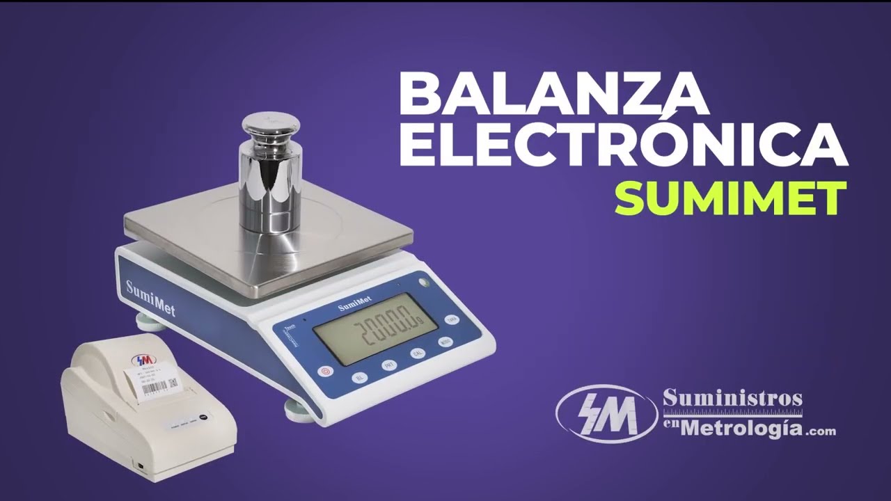 Balanza Electrónica de Precisión Sumi Met Serie SM