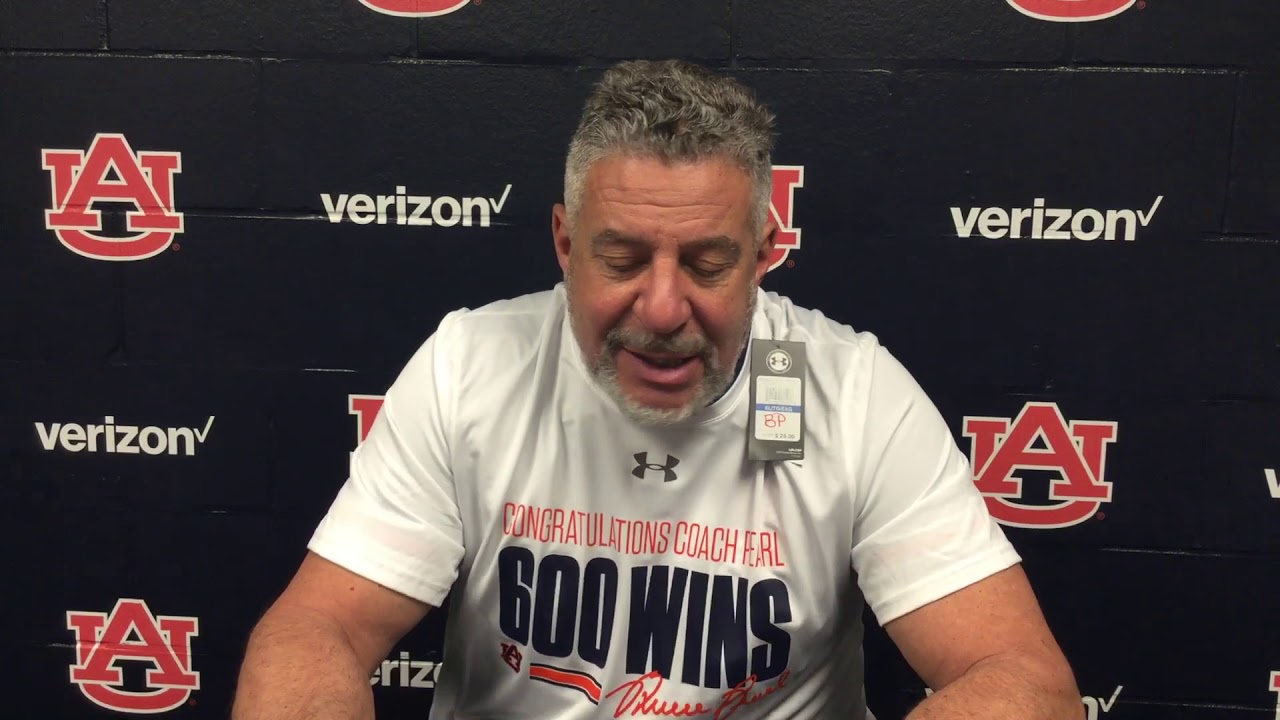 Auburn's Bruce Pearl on his 600th win