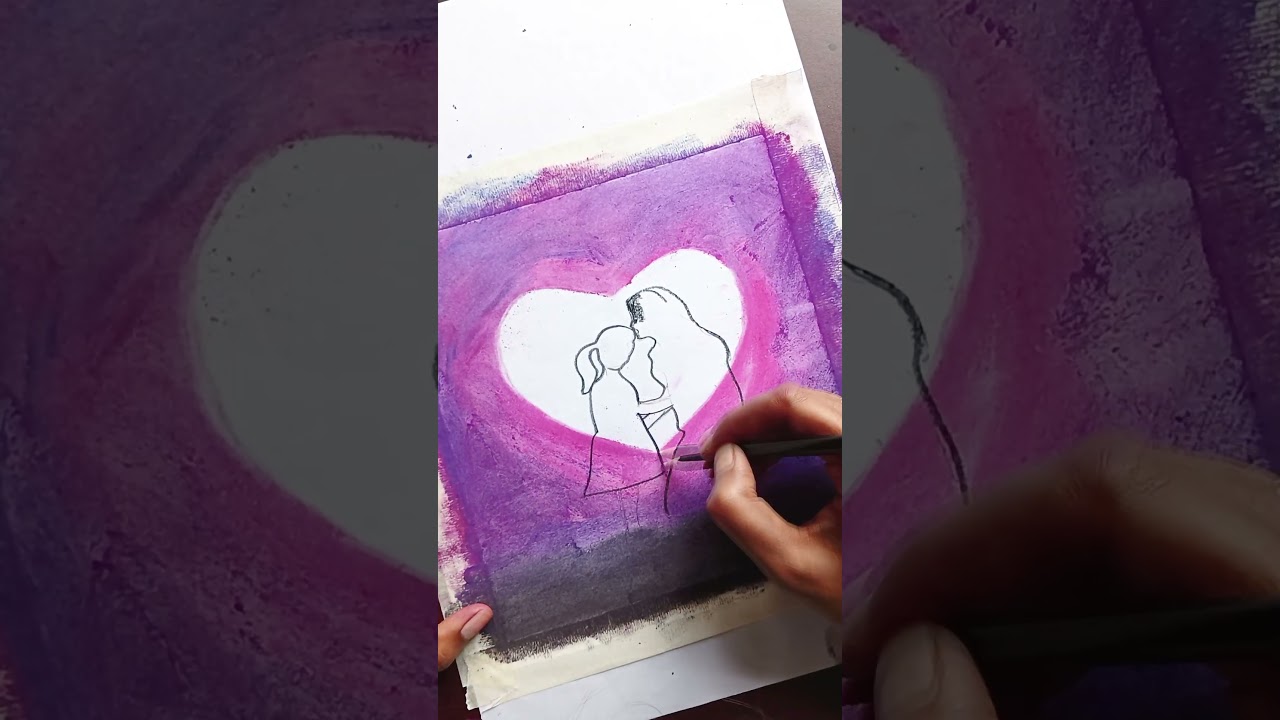 Happy Mothers Day Drawing,Mother's Day Drawing,Easy Mother's Drawing #shorts   #shortsvideo  #short